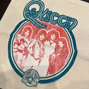 Bags | Queen Band Retro Logo Tote Bag A Night At The Opera Freddie ...